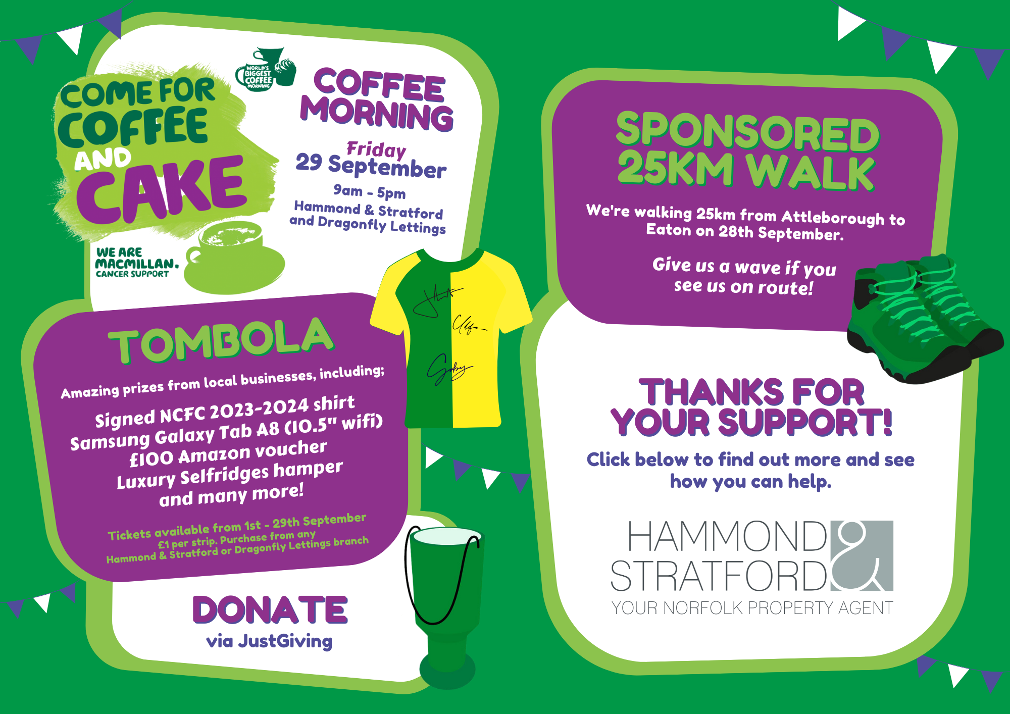 Macmillan Cancer Support Fundraiser 2023 - £2,149.20 Raised! | Hammond ...